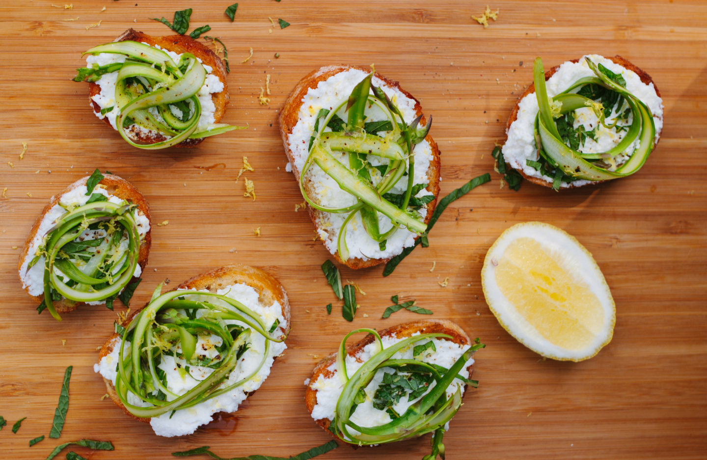 late spring crostini + letting things happen – Michelle Arbus